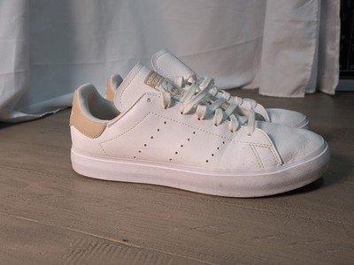 Adidas Stan Smith sneakers with a beige/tan heel tab UK 5 | eBay UK