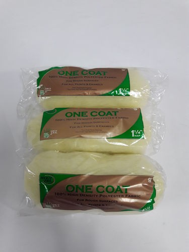 MERIT PRO 00104 9" x 1-1/4" One Coat Roller Cover - 3 Pack | eBay