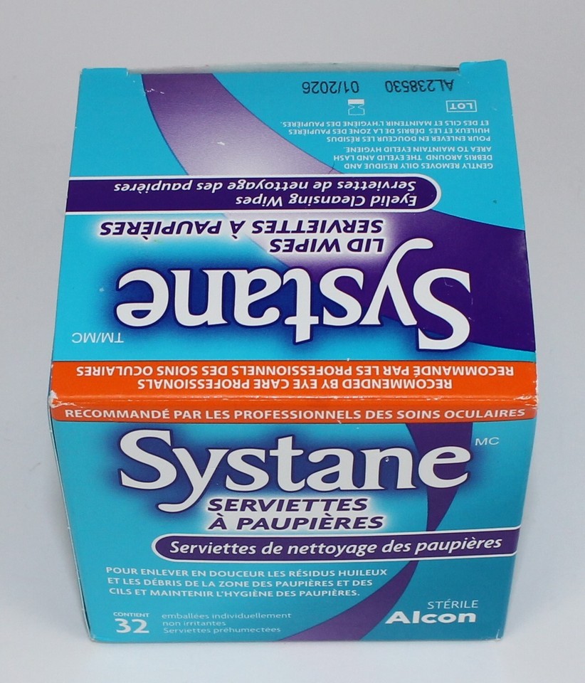 Systane™ Lid Wipes, 32 Count Box, NWT | eBay