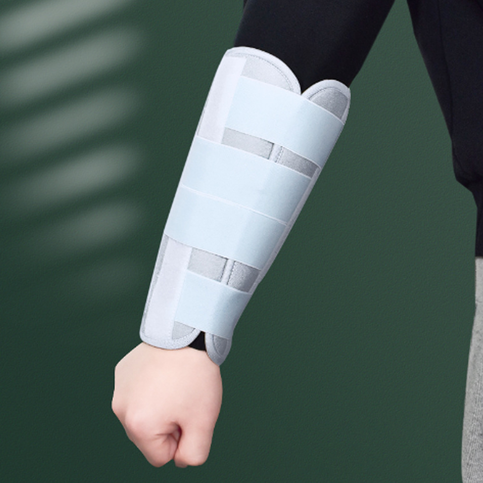 Elbow Brace 3 Metal Strips Regulable Straps Joint Injury Fixed ...