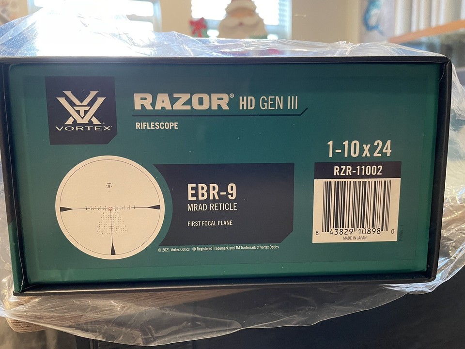 Brand New , Never Open. Vortex Optics Razor HD Gen III 1-10x24 ...