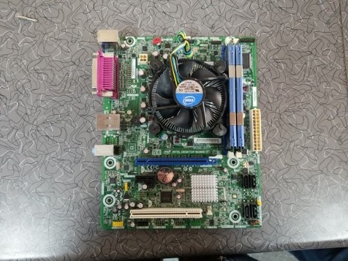 Intel Desktop micro ATX Motherboard G23116-204 W/ I3 2100 And 4gb Ddr3 ...