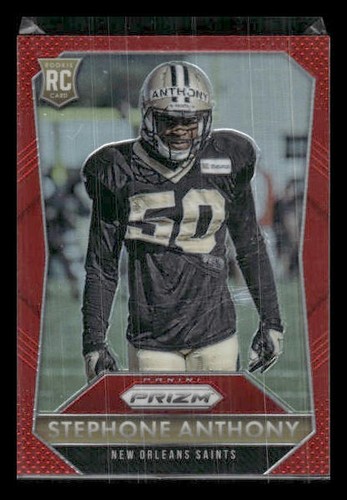 2015 Panini Prizm #286 Stephone Anthony Rookie Red Prizm New Orleans ...