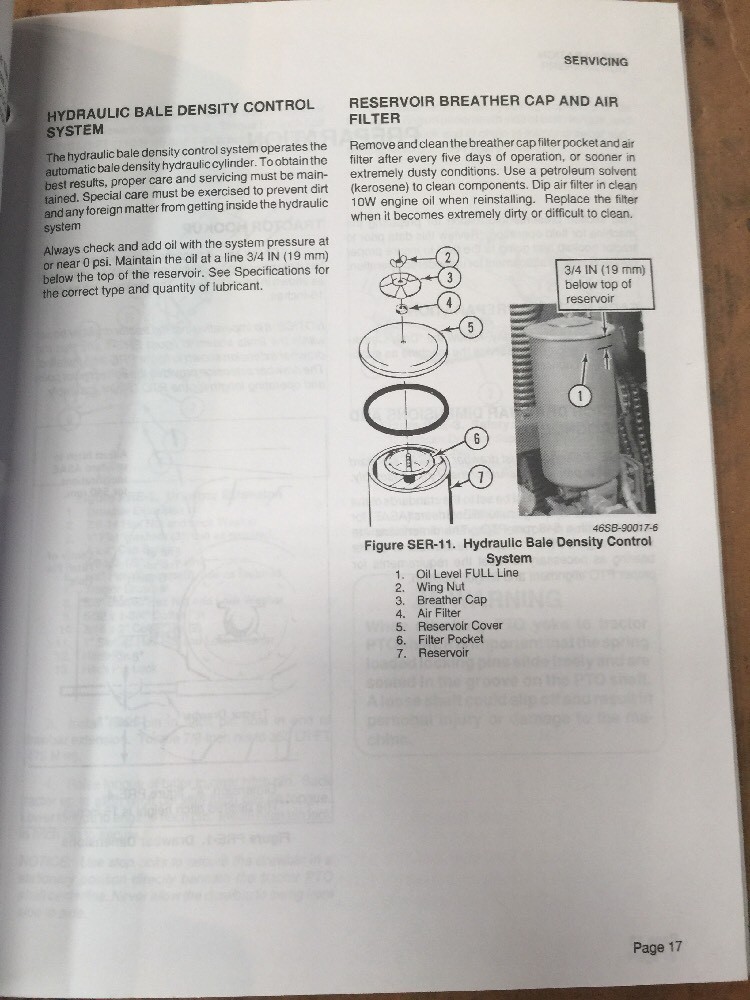 CASE/IH 8555 BALER OPERATOR'S MANUAL "NEW" NOS | eBay