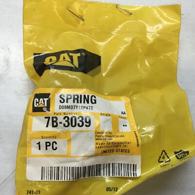 CATERPILLAR SPRING 7B-3039 CAT 7B3039 | eBay