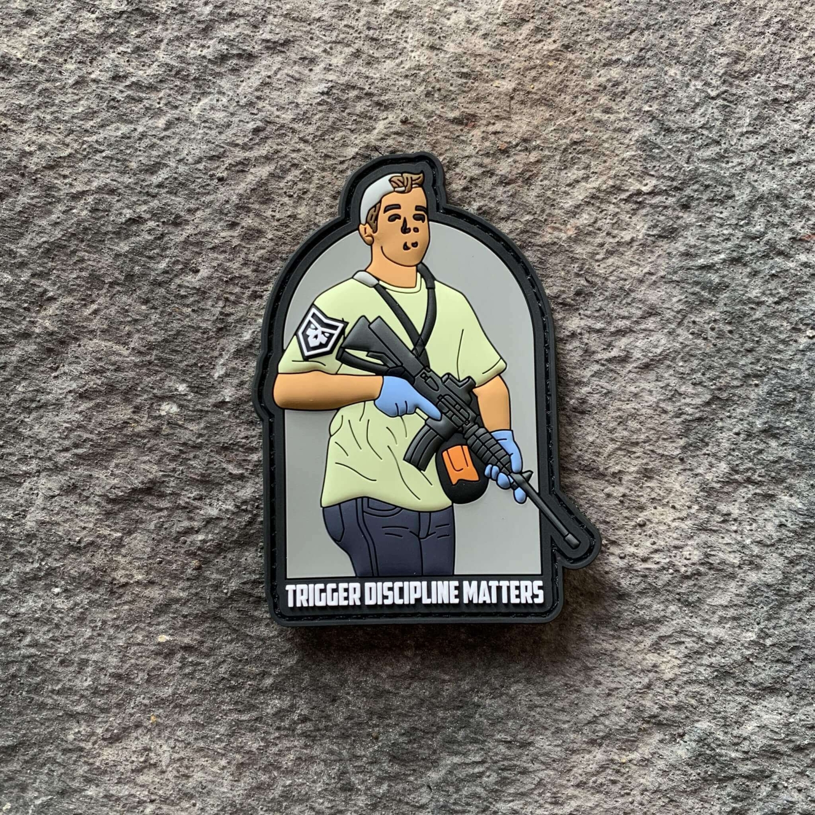 Kyle Rittenhouse: Trigger Discipline Matters PVC Morale Patch | eBay