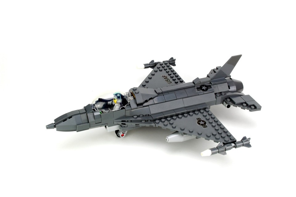 F-Series Fighter Expert Air Force custom set made with REAL LEGO ...