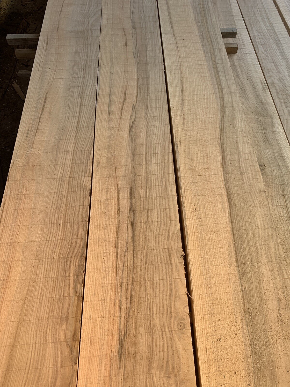 200mmUK English Olive Ash wood plank board (not oak or sweet chestnut ...