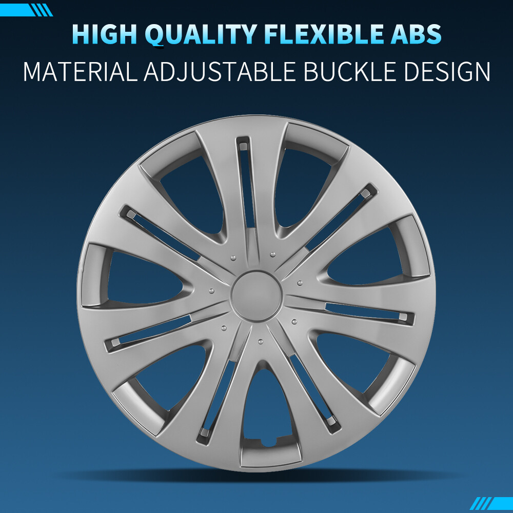 4 Pack For Subaru Impreza 16" Hubcap Wheel Rim Cover Snap On Hub Cap ...