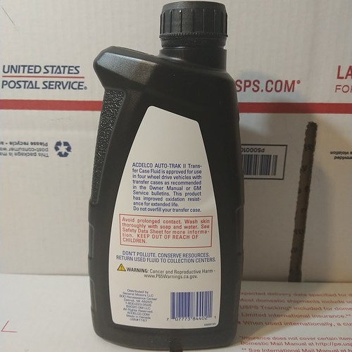 Transfer Case Fluid-Auto-Trak II - 33.8 oz ACDelco 10-4017 for sale ...