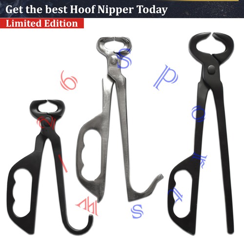 Hoof Nipper Trimmer Cutter Farriers Horse Tool - Horse Nails Trimmer ...