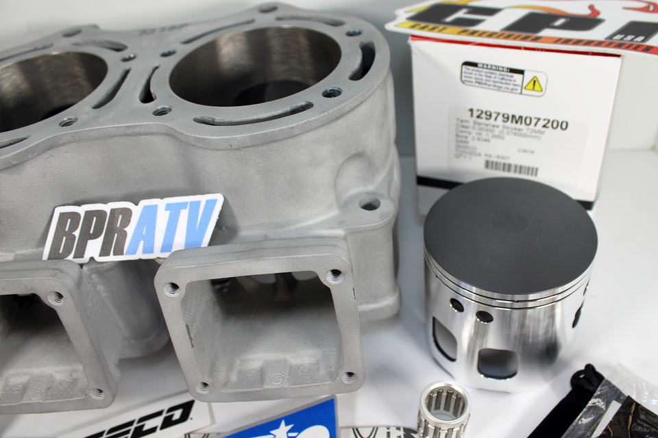 BPRATV Yamaha Banshee 521 Super Cub Cylinder 72mm 10mm Wiseco Top End ...