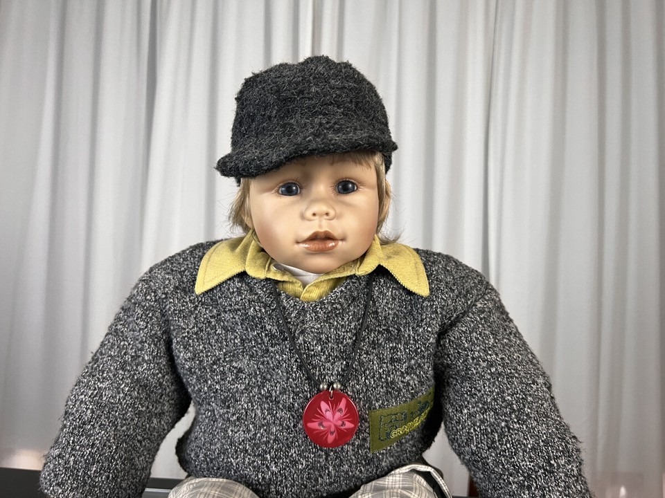 Waltraud Hanl Artist Doll Vinyl Doll 74 Cm. Top Condition | eBay