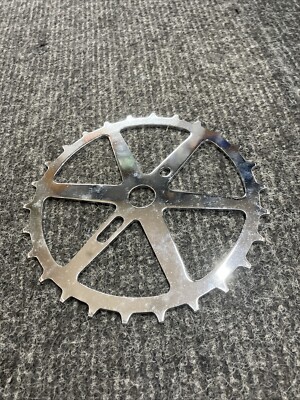 Vintage Wald 26 Tooth x3/16”x 1” Chrome Plated Skip Tooth Sprocket ...