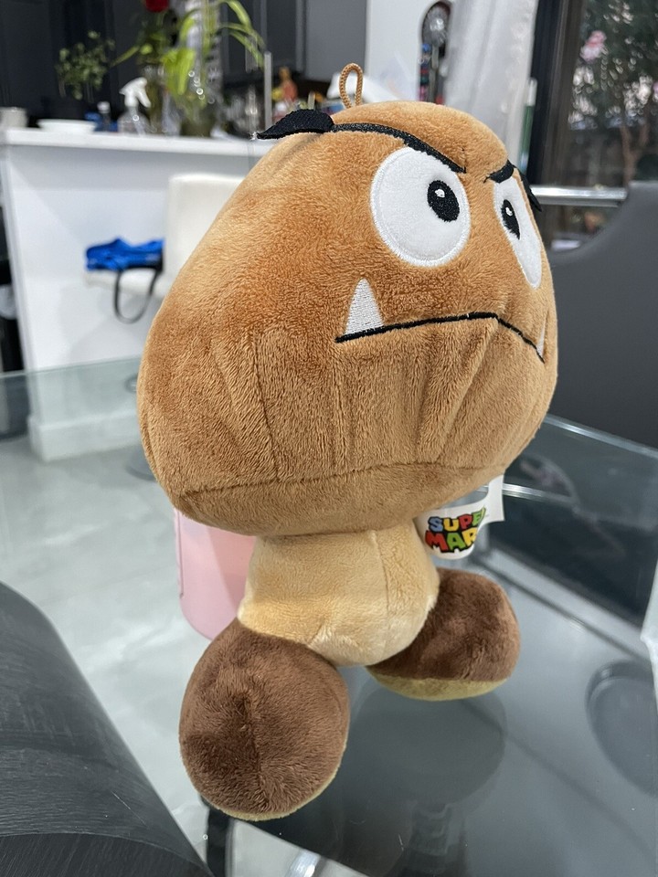 Large Super Mario Bros 10 Inch Villains Plush . Goomba | eBay