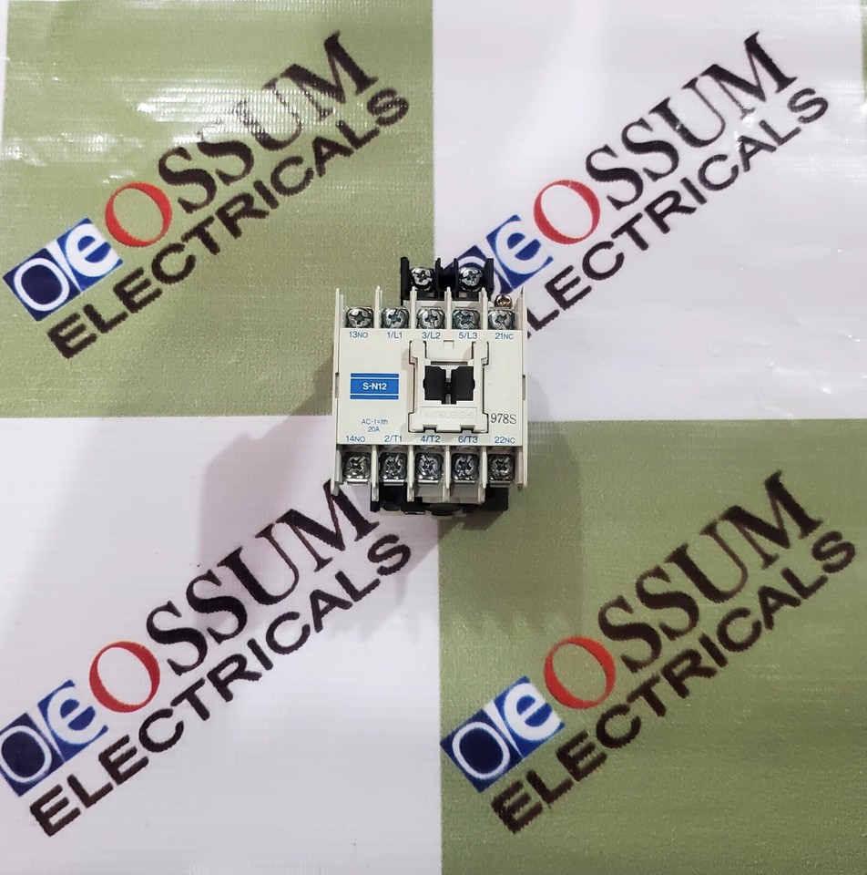 MITSUBISHI S-N12 MAGNETIC CONTACTOR 12AMP COIL VOLTAGE 110VAC FREE FAST ...