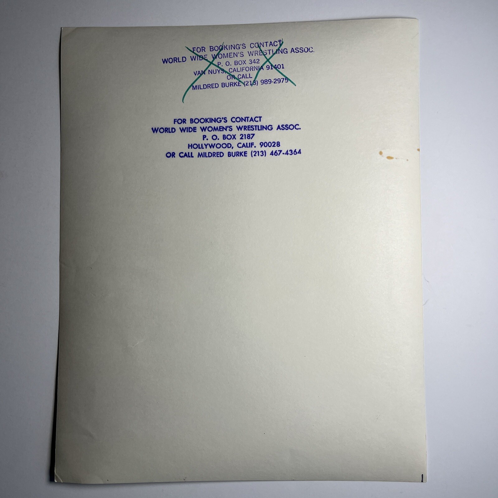 MARILYN BENDER ORIGINAL 8"x10" PROMO PHOTO GIRL WOMAN LADY WRESTLER WRESTLING | eBay