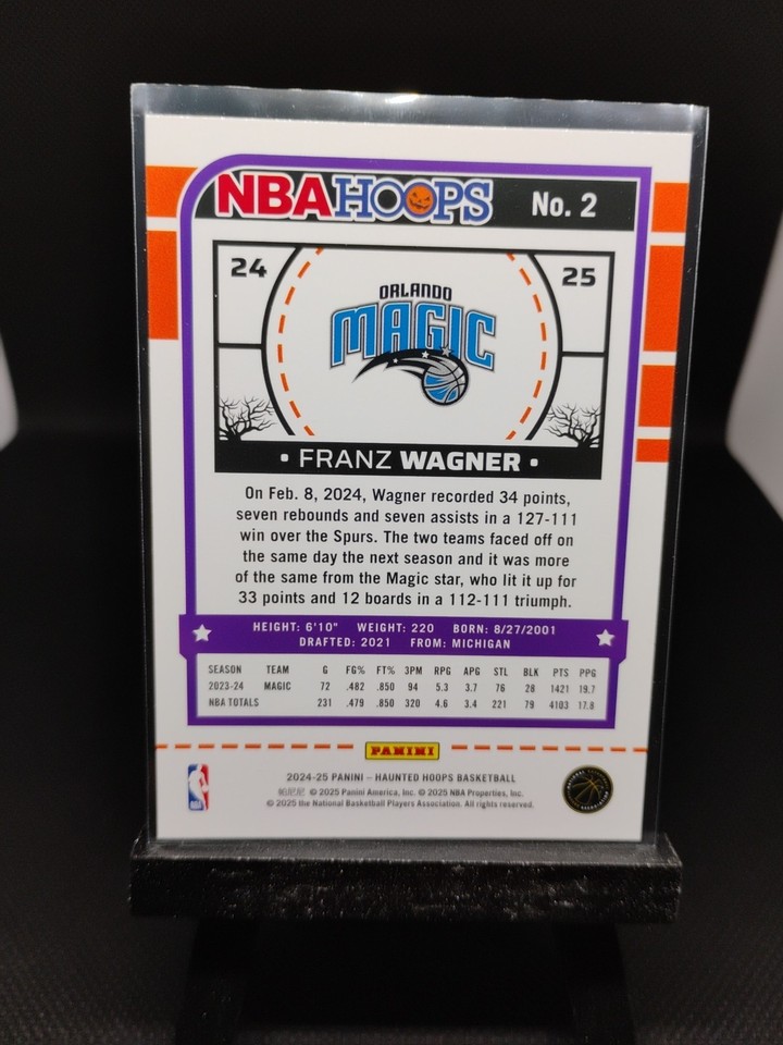 2024-25 Panini Haunted Hoops - Franz Wagner, Franz Wagner #2 Slime | eBay