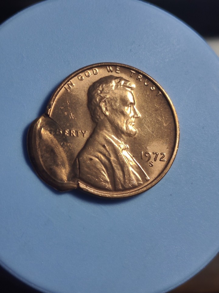 1972 S Lincoln Cent Double Strike Error #1701 | eBay