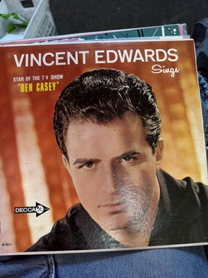 Vincent Edwards Sings Vinyl LP DL 4311 Decca Ben Casey | eBay