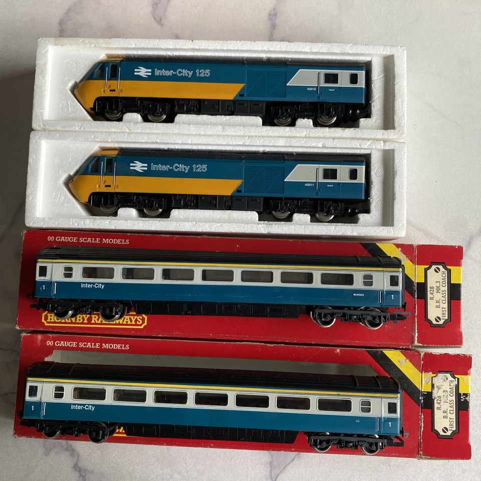Hornby BR Class 253 HST 125 Intercity & 2 coaches Boxed | eBay UK
