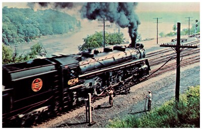 Canadian National Train #83 Former Steam Locomotive #6234 built 1943 ...