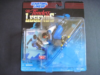 Kenner Starting Lineup SLU Tommy Moe SKING 1998 Timeless Legends Series ...