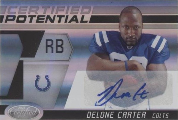 2011 Panini Certified - Certified Potential Signatures #12 Delone ...
