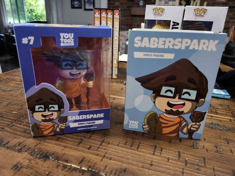 Youtooz #7 Saberspark Vinyl Figure With Box, Animator Youtuber ...