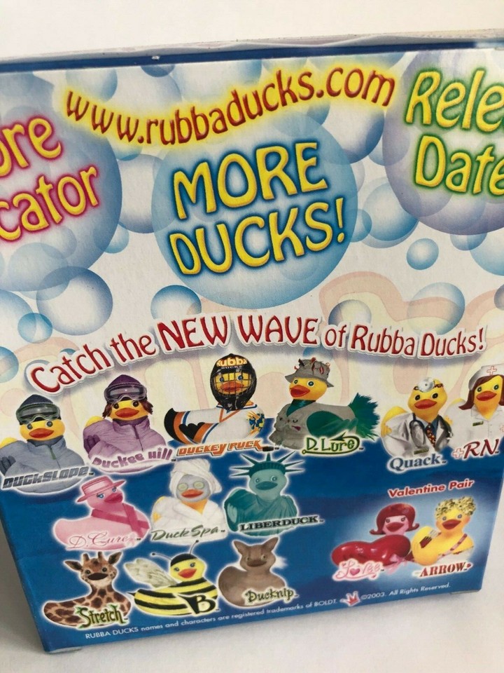 DuckeeHill Skier Rubba Ducks Rubber Bath Toy Boots Hat Downhill Baby ...