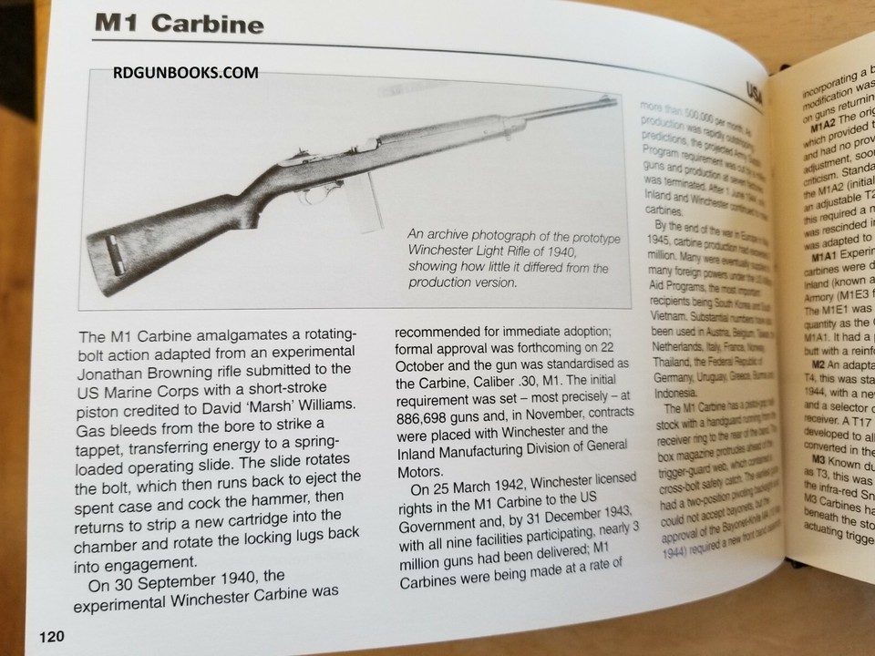 Modern Military Rifles book Carbine Garand FAL al military styles ...