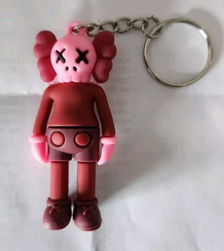 Kaws Keychain “3" Keychain Skull Figure Keyring | eBay