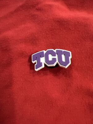 TCU NCAA Football Shoe Croc 🐊 Charm Jibbitz | eBay