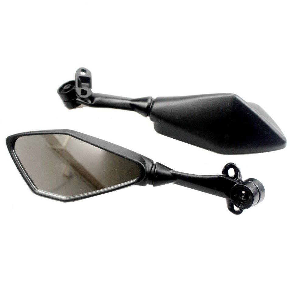 2pcs Motorcycle Mirrors RearView Mirror For Kawasaki Ninja 300 250 ZX ...