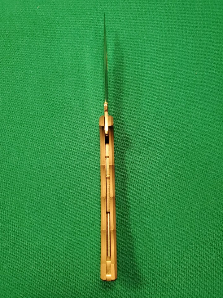 Buck Titanium 110 Folding Pocket Knife 560 4” Blade Made In USA | eBay