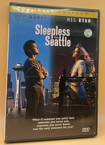 Sleepless in Seattle DVD 1993, 1999 Tom Hanks Meg Ryan **Buy 2 Get 1 ...