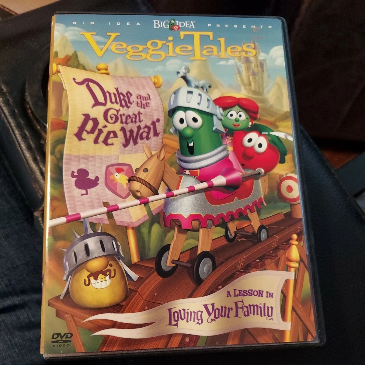 Veggietales Duke And The Great Pie War Vhs Amazon