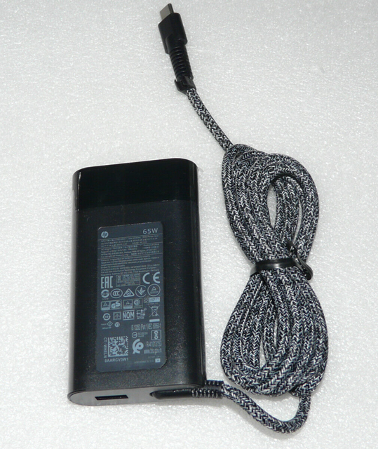 HP AC Adapter USB Type-C 65W - HP EliteBook 830 G7 (Compatible Part ...