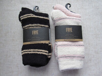 Frye Boot Socks 2 PAIR Women's 5-10 Shoe Size SUPERSOFT NWT $28 | eBay