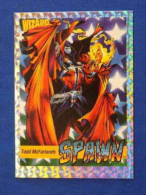 Wizard Press Todd McFarlane's Spawn Silver Prism Promo Card | eBay
