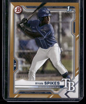 2021 Bowman Draft Ryan Spikes Gold | eBay