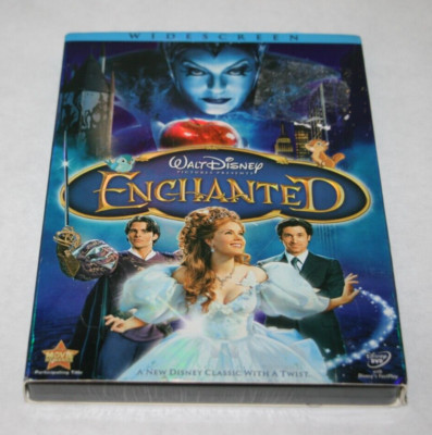 Walt Disney Enchanted Widescreen DVD Slipcover Bonus Features (2008 ...