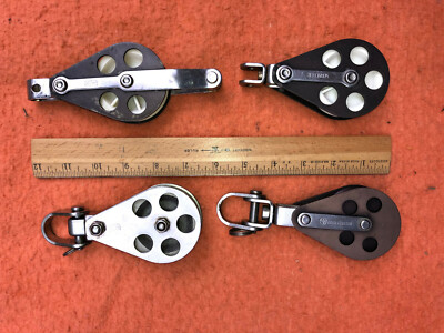 Sail boat Single Turning Blocks for running rigging and tackle | eBay