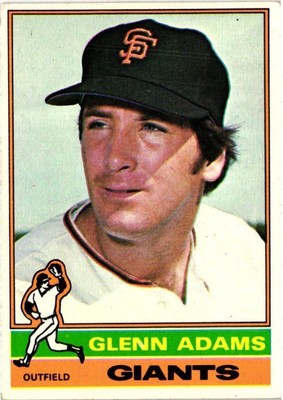 GLENN ADAMS 1976 Topps #389 BUY ANY 2 ITEMS FOR 50% OFF B1007R3S22P17 ...