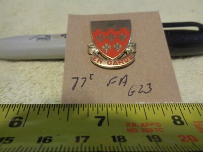 77th Field Artillery G23 Unit Crest, DI, DUI (DRAW#204) | eBay