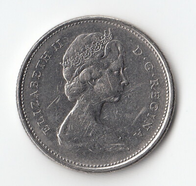 CANADA 1978 25 cent-Elizabeth II -2nd portrait KM.74 R.932 | eBay