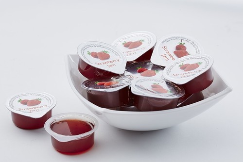 COUNTRY RANGE STRAWBERRY JAM PORTIONS 100 X 20g – FREE DHL DELIVERY ...