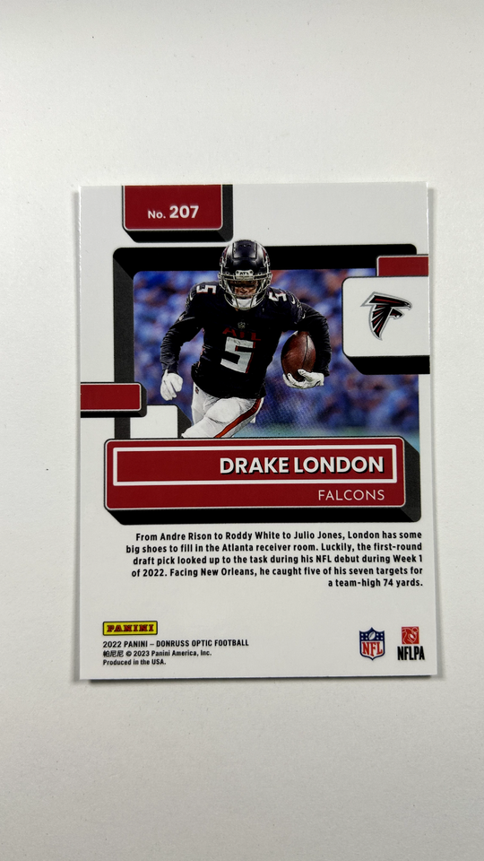 2022 Donruss Optic Drake London RC #207 Rated Rookie | eBay