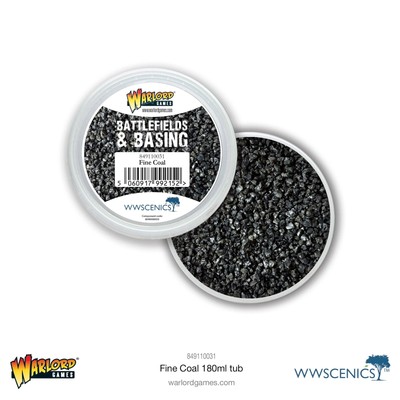 Basing Material and Textures Battlefields & Basing: Fine Coal (180ml ...