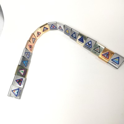 Lot of 18 Cub Scouts Boy Scouts BSA BELT LOOP SLIDE Skill Awards Merit ...